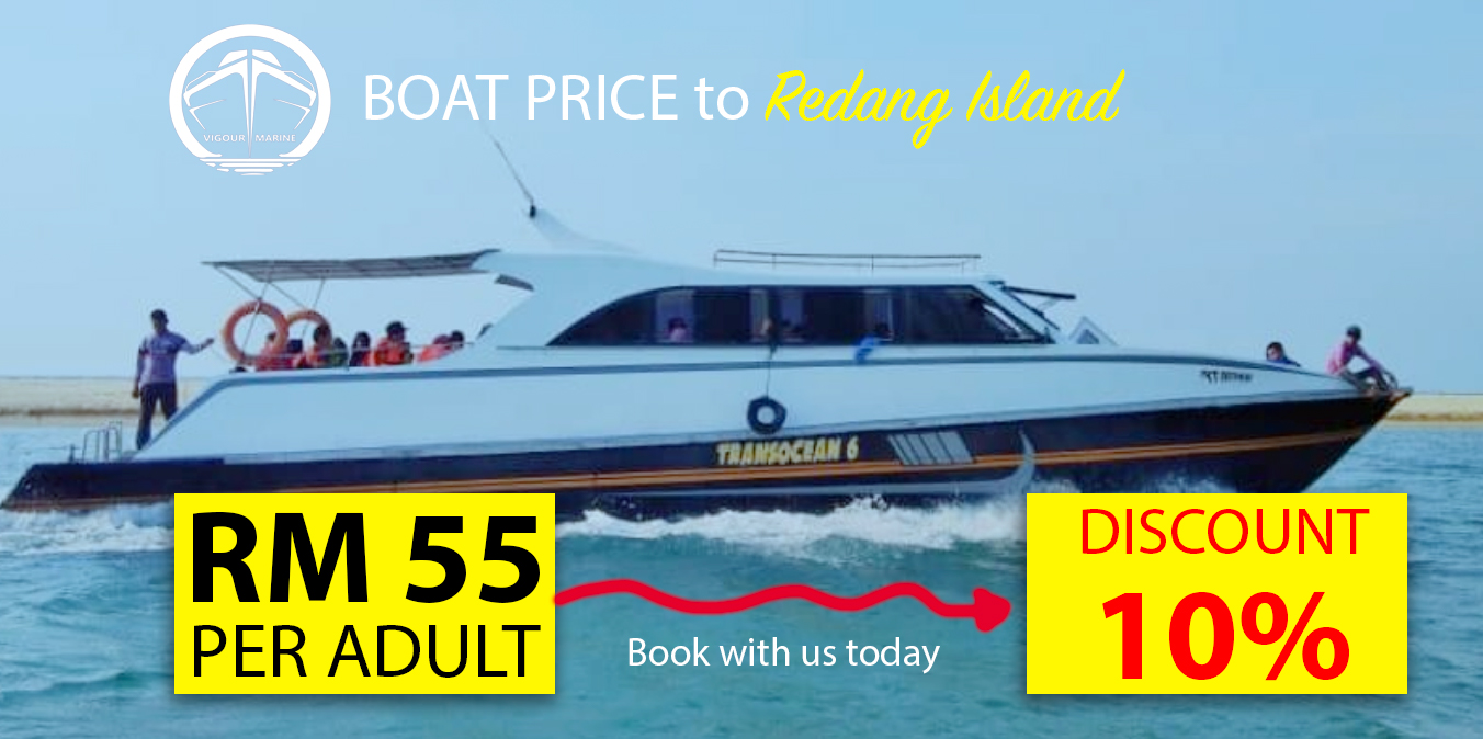 Boat Price to Redang Island - Merang Waterfront Jetty